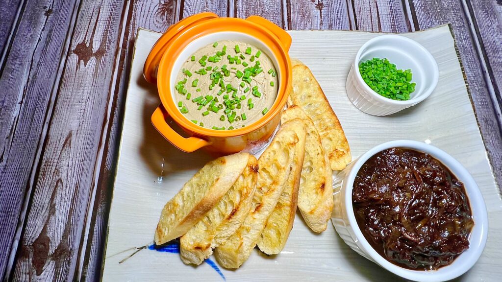 chicken liver pate - Chef Lynn Wheeler